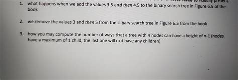 Solved Binary Trees Figure A Binary Search Tree What Chegg