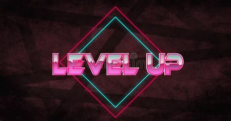 Retro Text Level Up Stock Illustrations 486 Retro Text Level Up Stock
