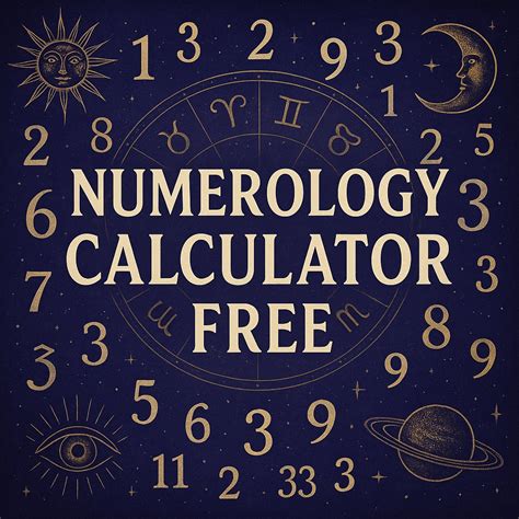Free Numerology Calculator Numerology
