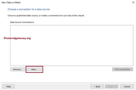 Create A New Report In Ssrs Report Builder Wizard