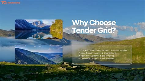 Various Sector Wise Tenders Tender Grid Pptx