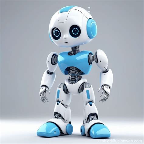 Cute Humanoid Robot With Doll Proportions Stable Diffusion Online