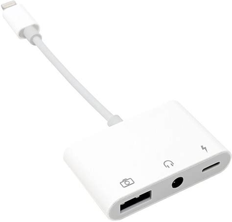 3 In 1 Lightning Port Adapter Usb A Usb C Aux From €30