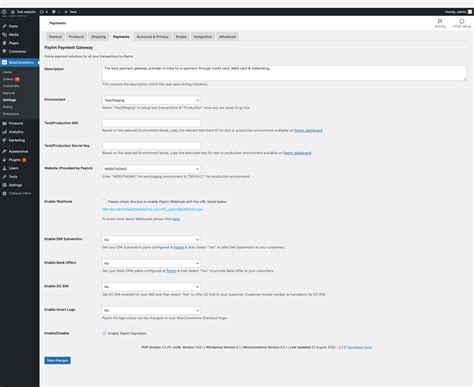 Payment Gateway Integration Plugin For Woocommerce Paytm