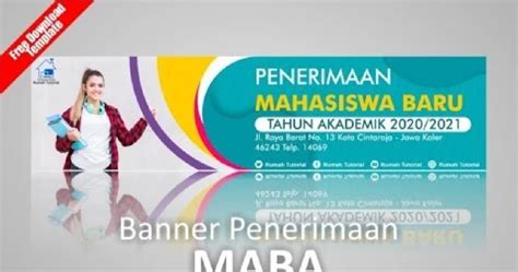 Detail Contoh Desain Spanduk Penerimaan Mahasiswa Baru Koleksi Nomer