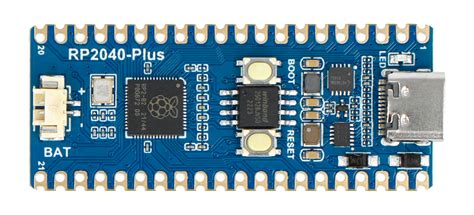 Rp2040 Plus Board With Rp2040 Microcontroller And Additional 16mb Flash Memory Waveshare