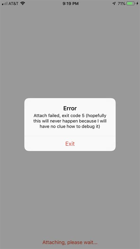 Question Succession Attach Failed Error Code 5 How Do I Fix This