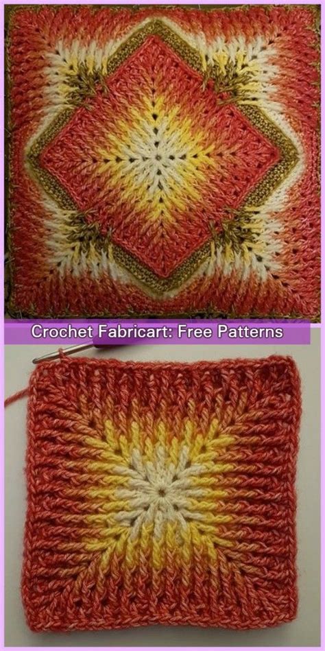 Crochet Elements Cal Blanket Free Pattern Crochet Blanket Patterns