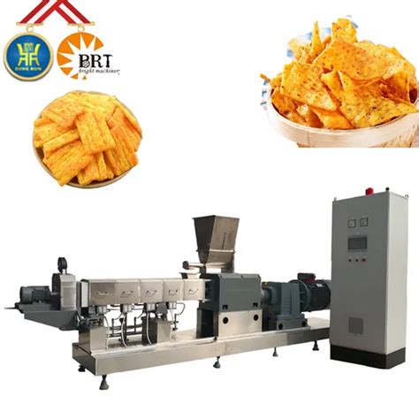 Hot Selling Potato Chips Making Machine Fried Bugles Toritos Chips Extruder Processing Line