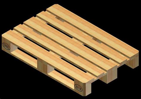 Pallet Eur Autodesk Inventor Stl Step Iges 3d Cad Model Grabcad