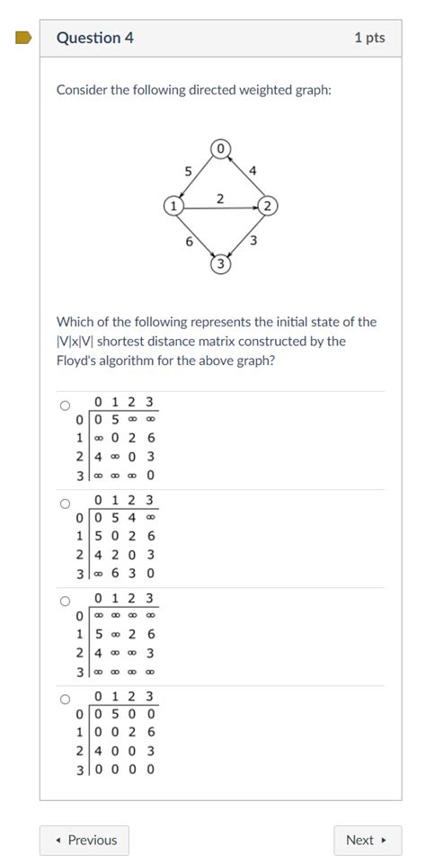 solved question 1 1 pts run the dynamic programming