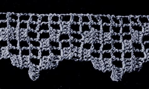 Ravelry Filet Crochet Edging 1894 Pattern By American Thread Company