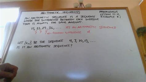 Precalculus Lesson 11 2 Example 1 Youtube Precalculus Lesson 11 2 Example 1 Youtube
