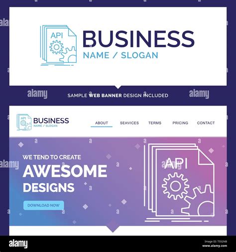 Beautiful Business Concept Brand Name Api App Coding Developer