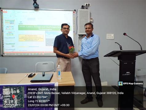 Dr Chintan Patel On Linkedin Delivered A Talk On Hvdc Cables Design