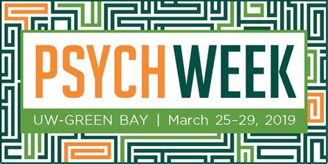 Psych Week Taking Place Monday March 25 Through Friday March 29 Inside UW Green Bay News