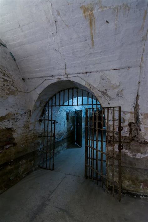 Cell Door In Fort 13 Jilava Jail Romania Stock Image Image Of