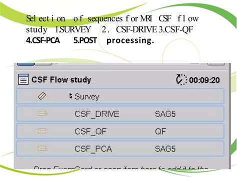 Csf Flow Study In Mri Pptx Csf Flow Study In Mri Pptx