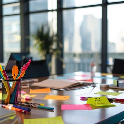 Free Creative Workspace Clutter Photo Workspace Creativity Colorful Download At Stockcake