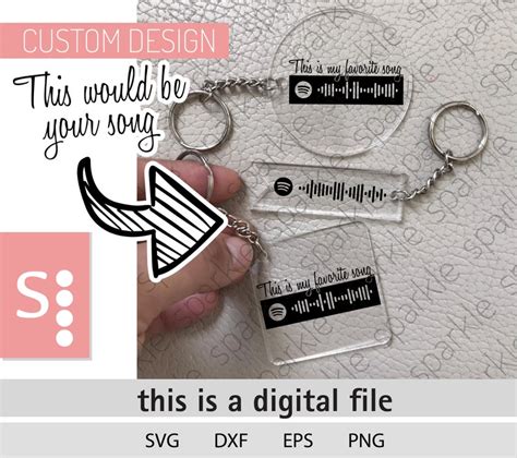 Custom Spotify Song Code Svg Custom Made Just For You Svg Custom Song Cutting Files Cricut Cut