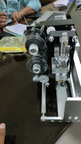 Hindustan TechnoPack Ribbon Batch Coding Machine Automation Grade Automatic Model Name Number