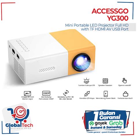 Jual Mini Proyektor LED YG YG YG LCD Portable Projector Home Shopee Indonesia