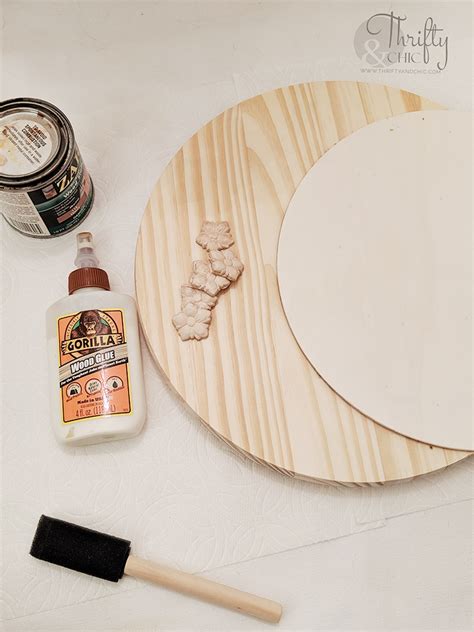 DIY Vintage Carved Breadboard Tutorial Thrifty And Chic