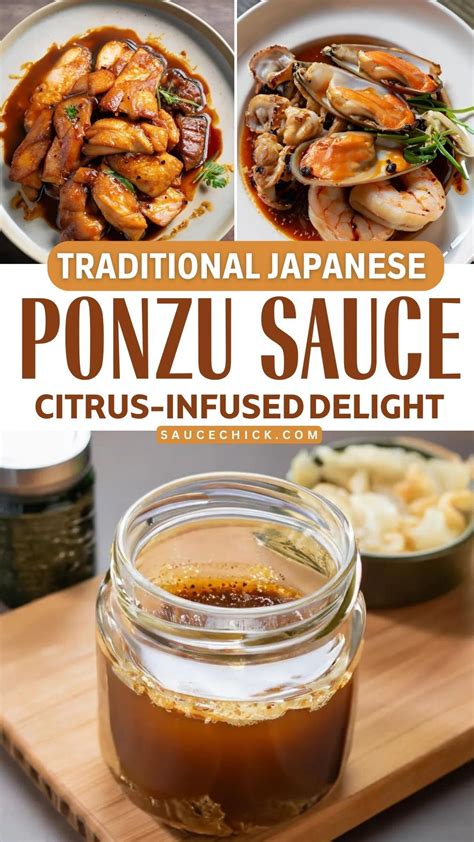 Authentic Ponzu Sauce Recipe Tangy Citrus Perfection Spicy Ponzu