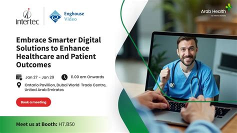 Intertecsystems Arabhealth2025 Healthcareinnovation Enghouse Teleconsultation Remotecare