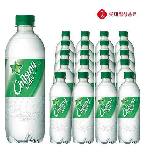 칠성사이다 500ml X 20개 업소용 사이다탄산음료탄산수탄산음료수음료 티몬