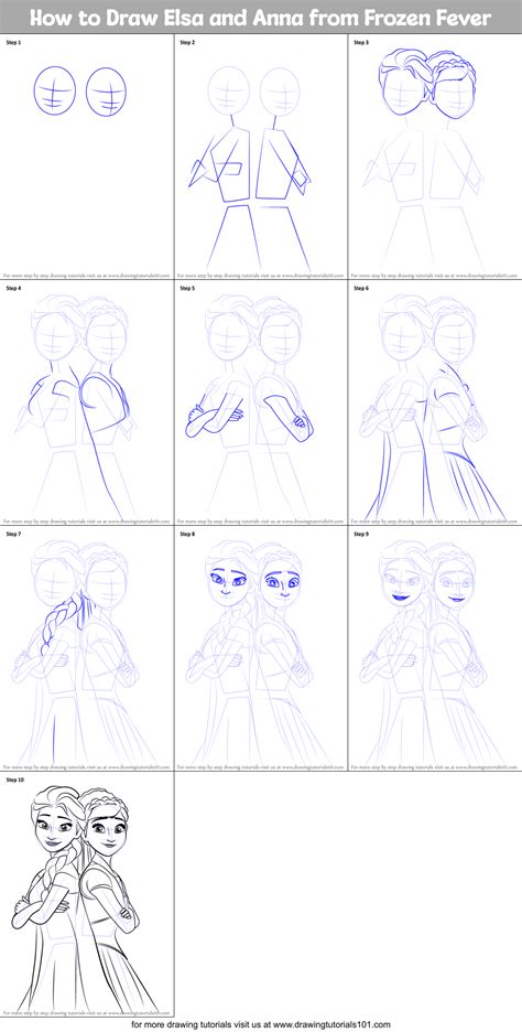 How To Draw Elsa Easy Step By Step For Beginners