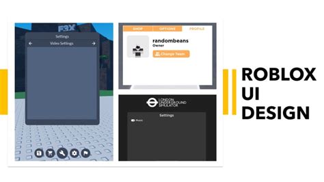 Create A High Quality Modern Roblox Ui By Randombeans Fiverr