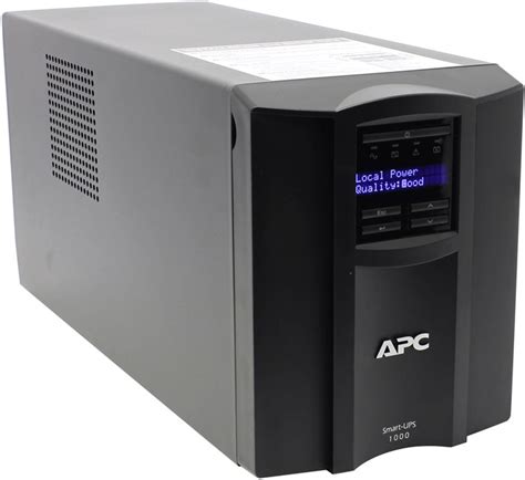 Купить ИБП APC Smart-UPS, 1000 В·А, 700 Вт, IEC, розеток - 8, USB ...
