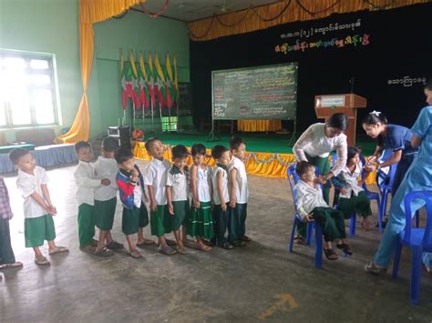 ဥတ္တရသီရိမြို့နယ်တွင် ကျောင်းသား ကျောင်းသူများအား ကိုဗစ် ၁၉ ရောဂါကာကွယ်ဆေး ရာနှုန်းပြည့်ထိုးနှံပ