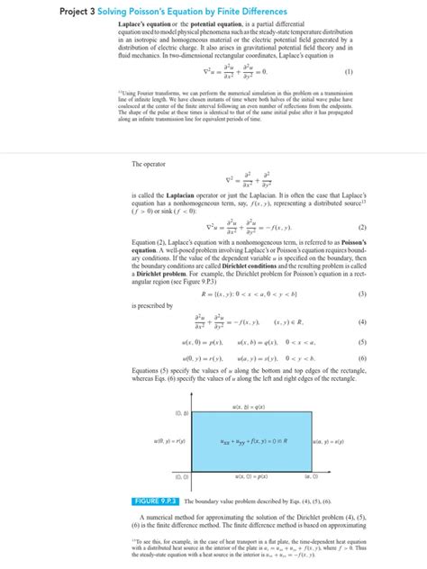 solving poisson s equation by finite differences pdf numerical