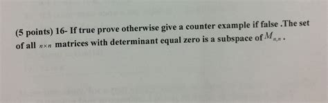 solved if true prove otherwise give a counter example if