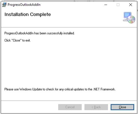 Message Centre Outlook Add In
