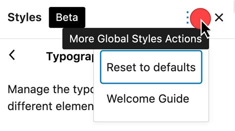 How To Style Your Site With Global Styles Learn WordPress