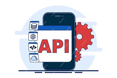 premium vector vector illustration concept of application programming