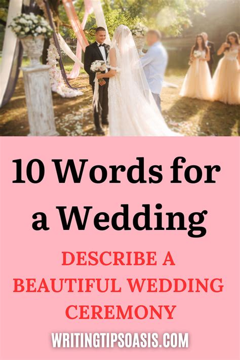 Words To Describe A Wedding 60 Photos