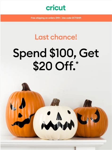 Cricut Last Day Spend 100 Get 20 Off Milled