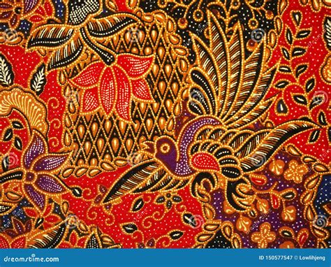 Batik Pattern Solo Indonesia Stock Image Image Of Colour Decor