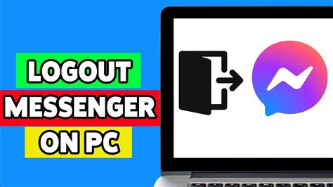 How To Logout Facebook Messenger On Pc Laptop Messenger Desktop App And Sign Out