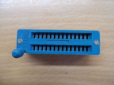 2x Arduino Prototyping ZIF Socket For ATmega328 28pin Zero Insertion Force EBay