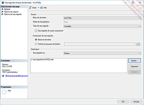 Sql Server 2019 Sauvegarde