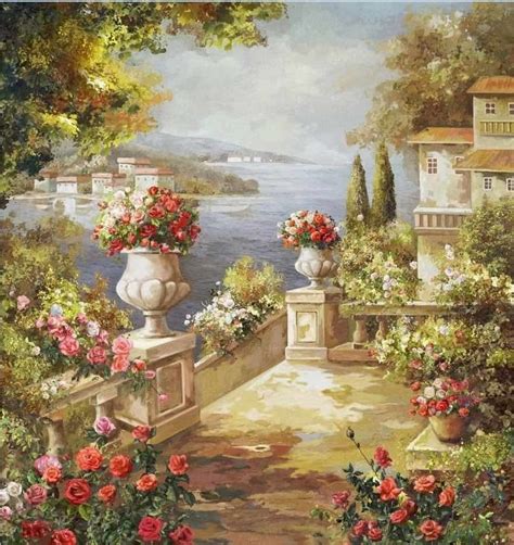 Фреска на заказ Терраса у моря ТА 856 Стоимость зависит от выбранной вами фактуры Морские