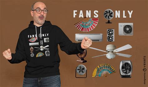 Fans Only T Shirt Design Psd Editable Template