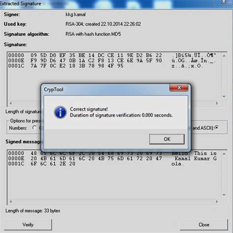 6 Signature Verification Viii Now Receiver Node Decrypts The Message Download Scientific