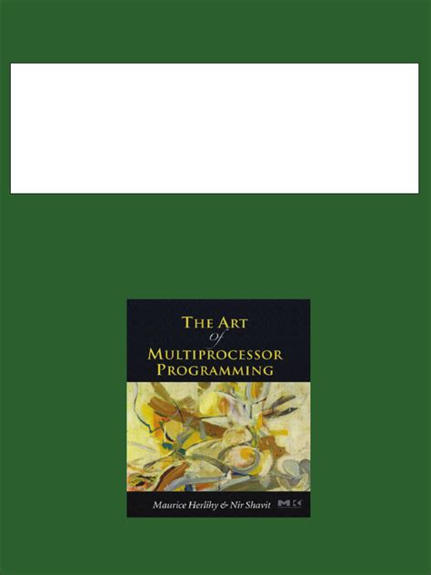 art of multiprocessor programming 1st edition by maurice herlihy nir