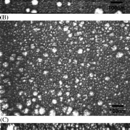 SEM Micrographs Of The Surface Of TiO 2 Thin Films With Download Scientific Diagram